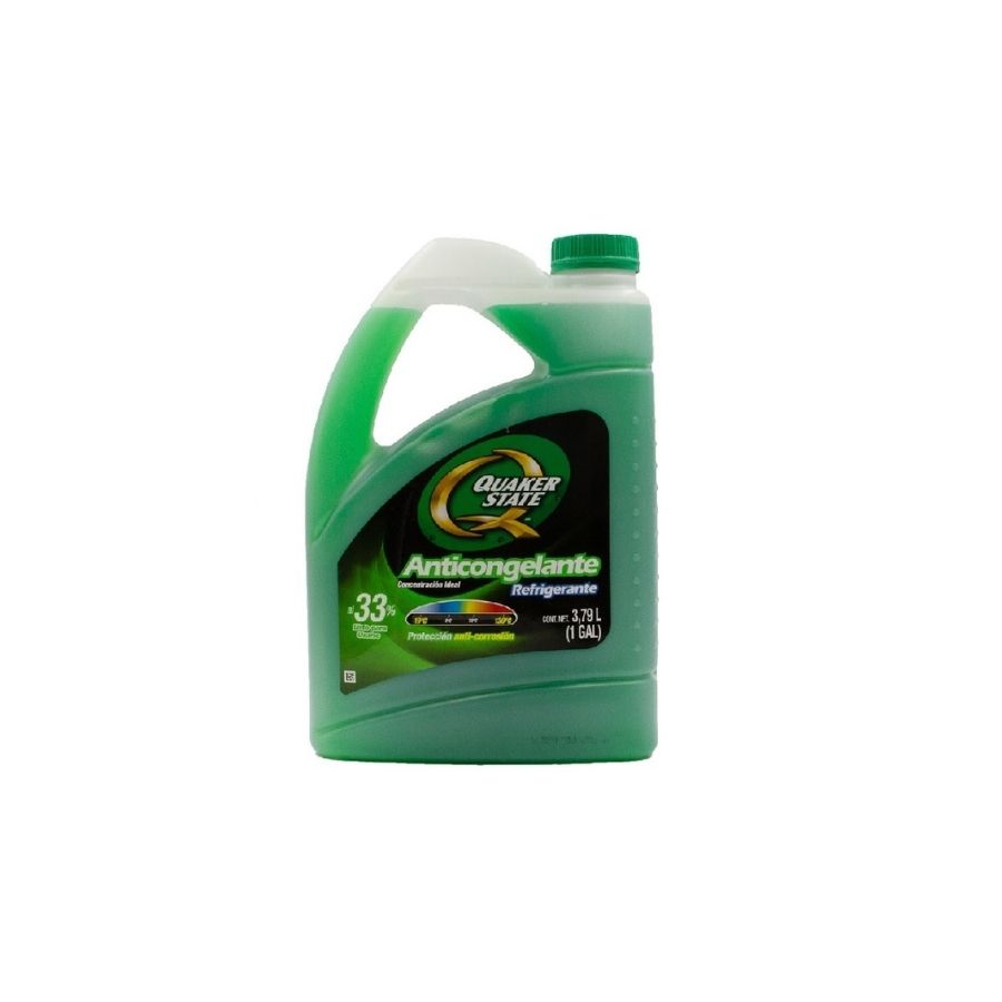 Quaker Anticongelante verde – Refaccionaria Guzmán